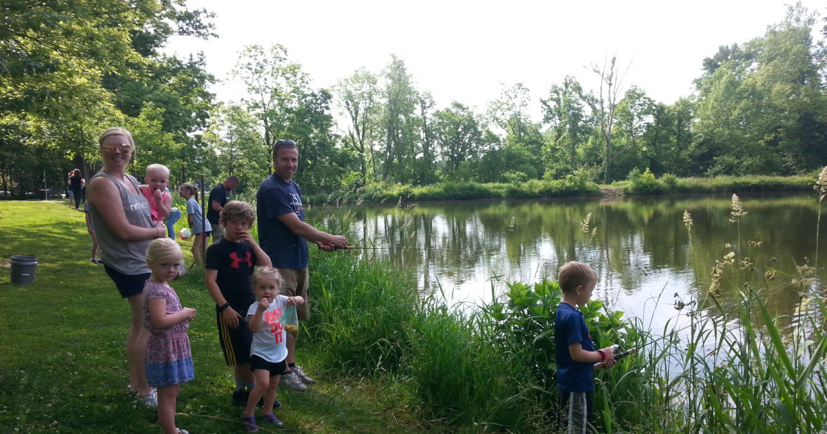 Family Fishing Derby in Indianapolis at W.S. Gibbs Memorial
