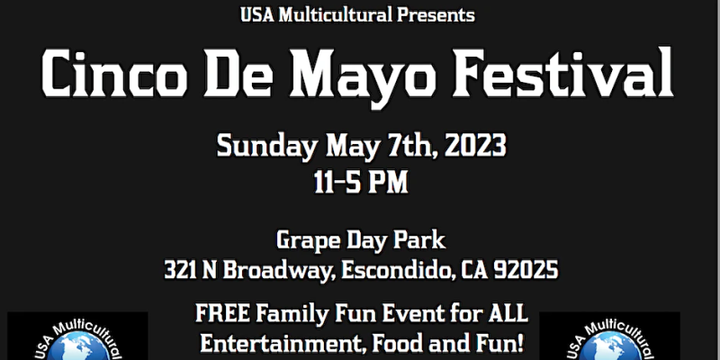 Cinco De Mayo Festival in Escondido at Grape Day Park