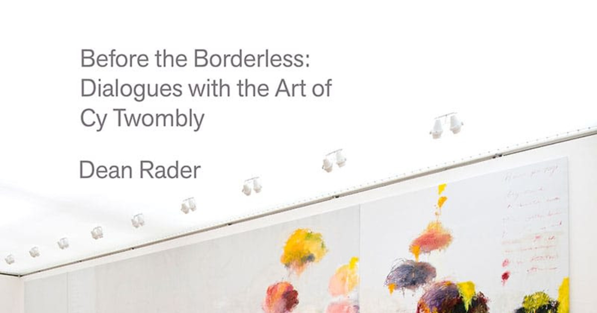 BOOK RELEASE PARTY, Dean Rader, Before the Borderless: