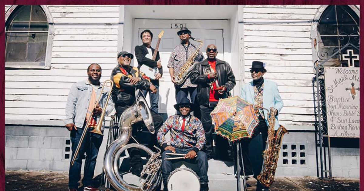 The Dirty Dozen Brass Band in St. Louis at City Winery St. Louis