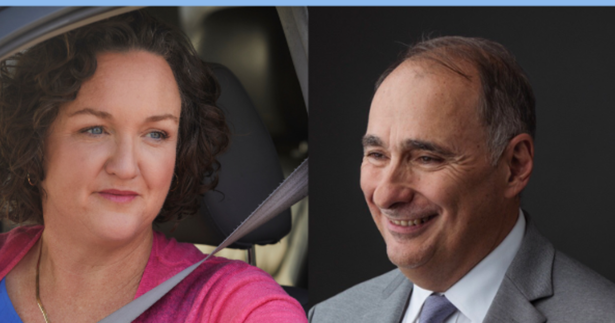 Congresswoman Katie Porter with David Axelrod in Chicago at Congresswoman Katie Porter with David Axelrod in Chicago at