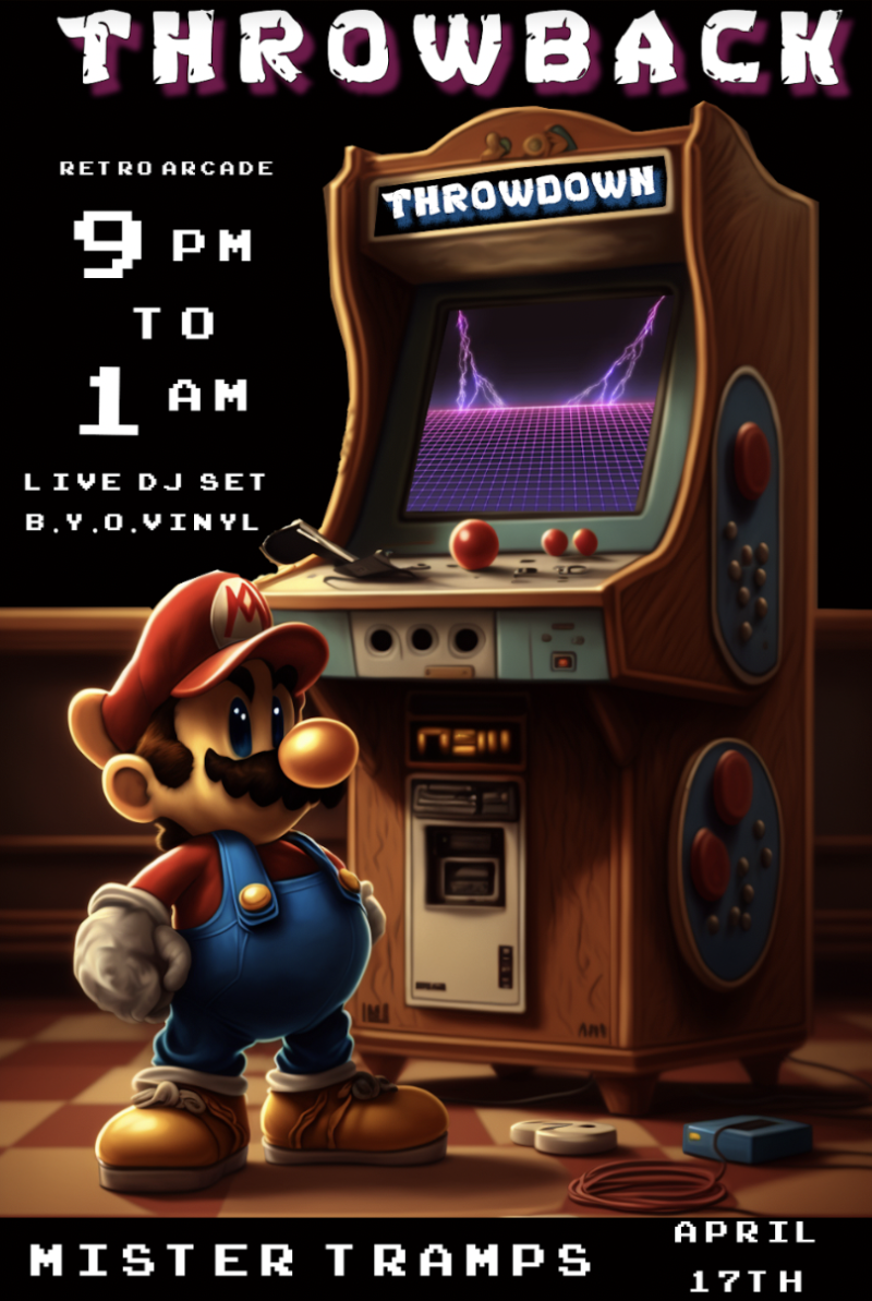 Throwback Throwdown 90s Arcade in Austin at Mister Tramps Sports