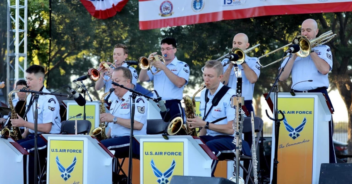 US Air Force Band of the Golden West The Commanders Jazz Ensemble
