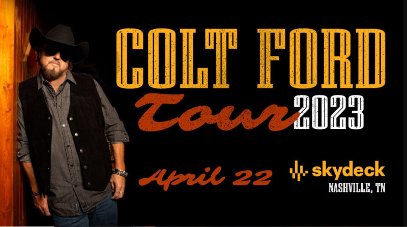 Colt Ford in Nashville at Skydeck At Assembly Food Hall