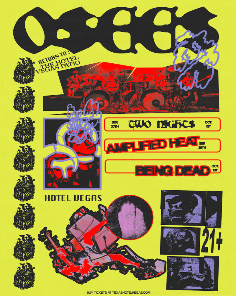Osees (Night One) in Austin at Hotel Vegas & The Volstead Lounge