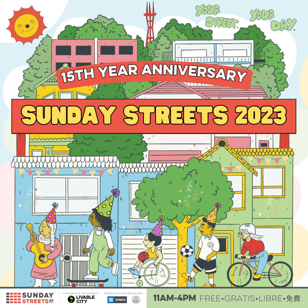 Sunday Streets Bayview in The Bay Area at Bayview District