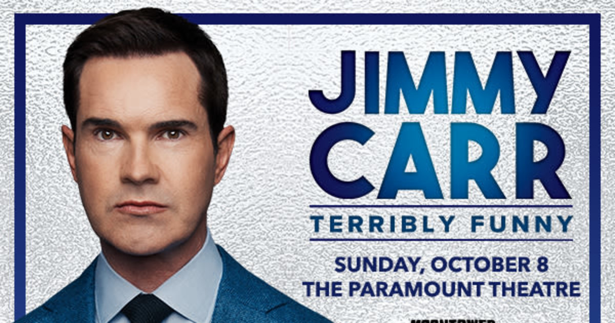 Jimmy Carr in Austin at Paramount and Stateside Theatres