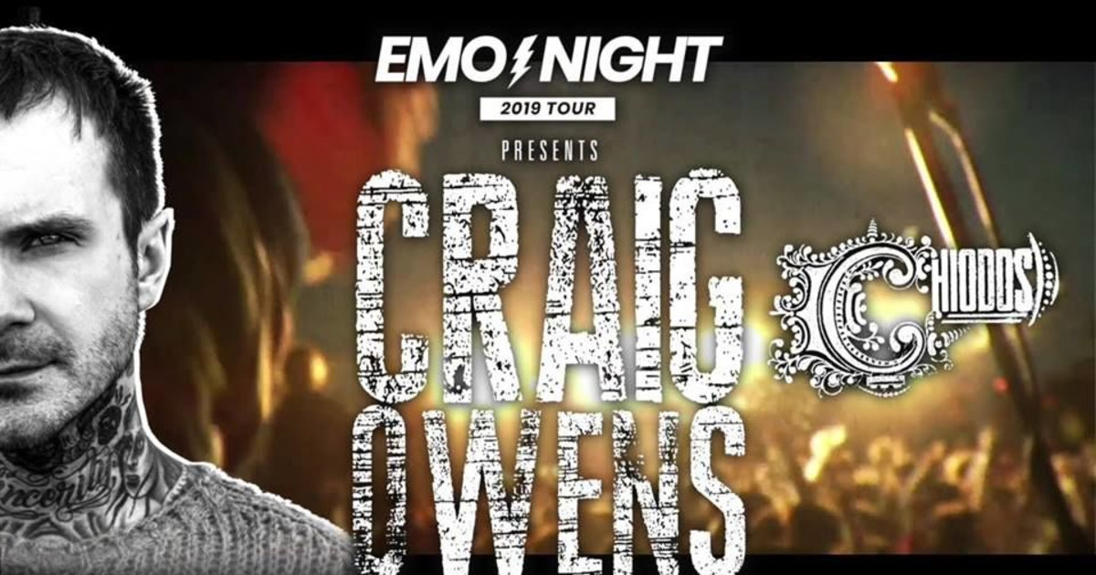 Emo Night: Craig Owens of Chiodos Live in San Antonio at
