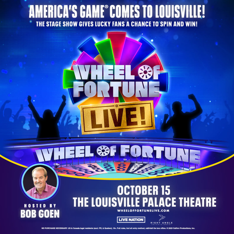 Wheel Of Fortune Live! in Louisville at the Louisville Palace