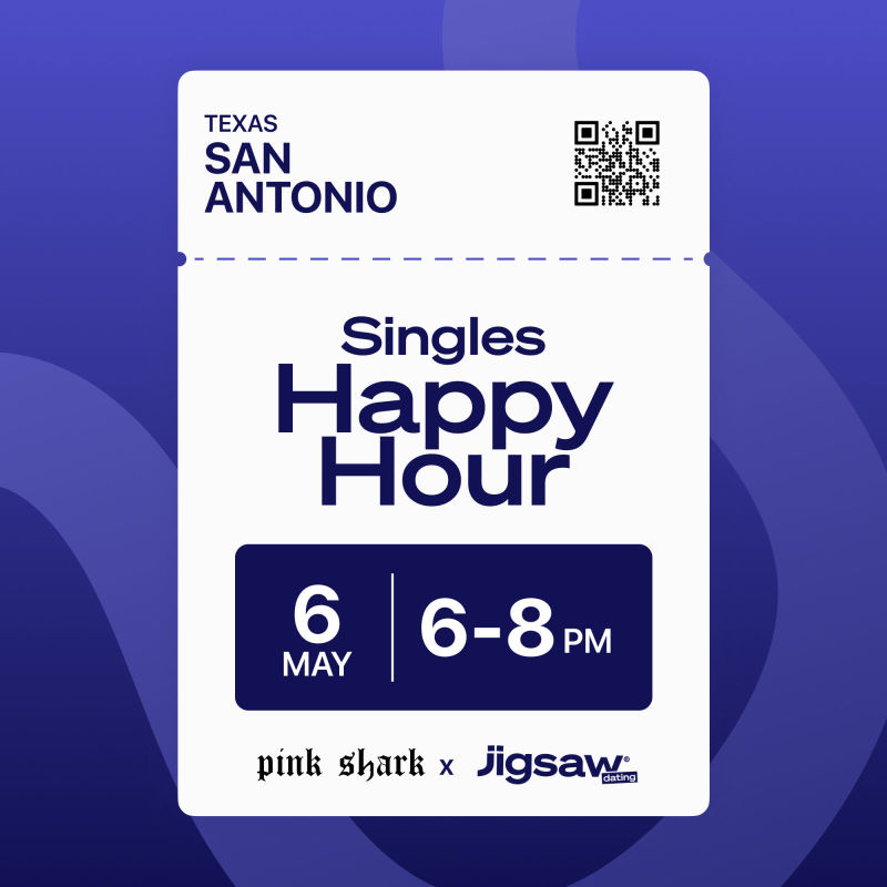 Jigsaw Dating SAN ANTONIO: Singles-Only Happy Hour in San
