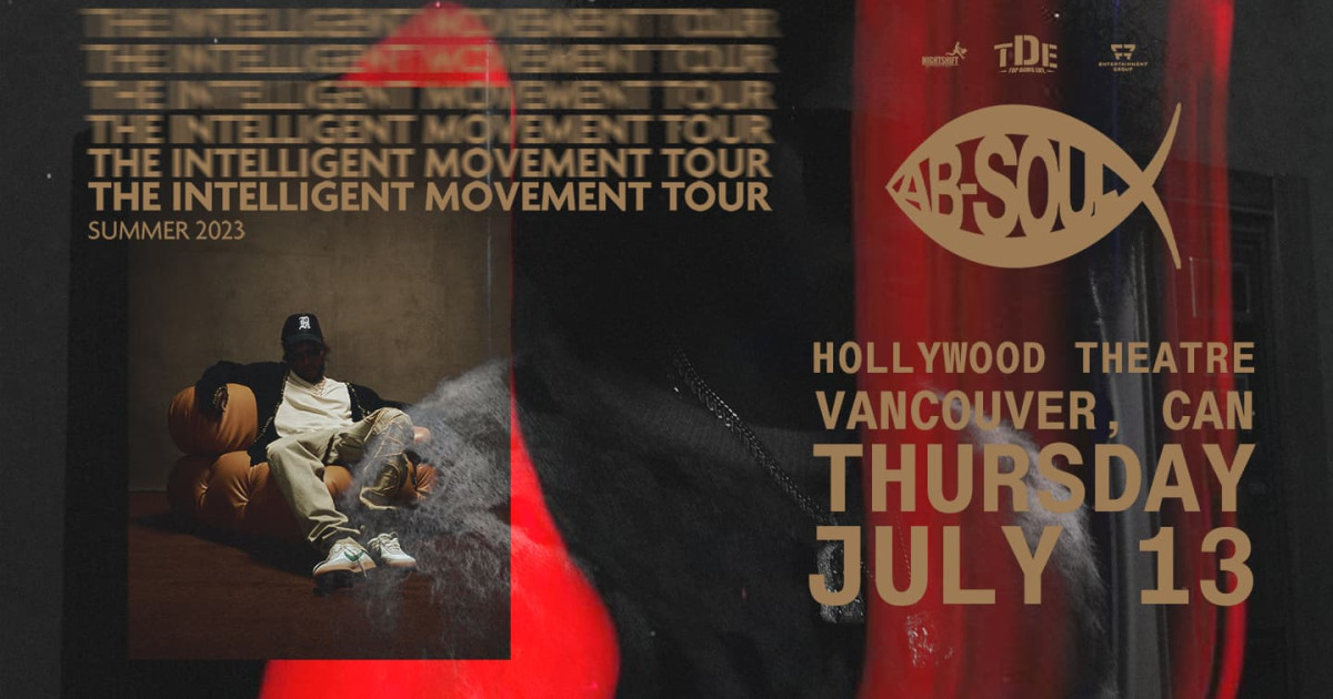 Ab -Soul in Vancouver at Hollywood Theatre