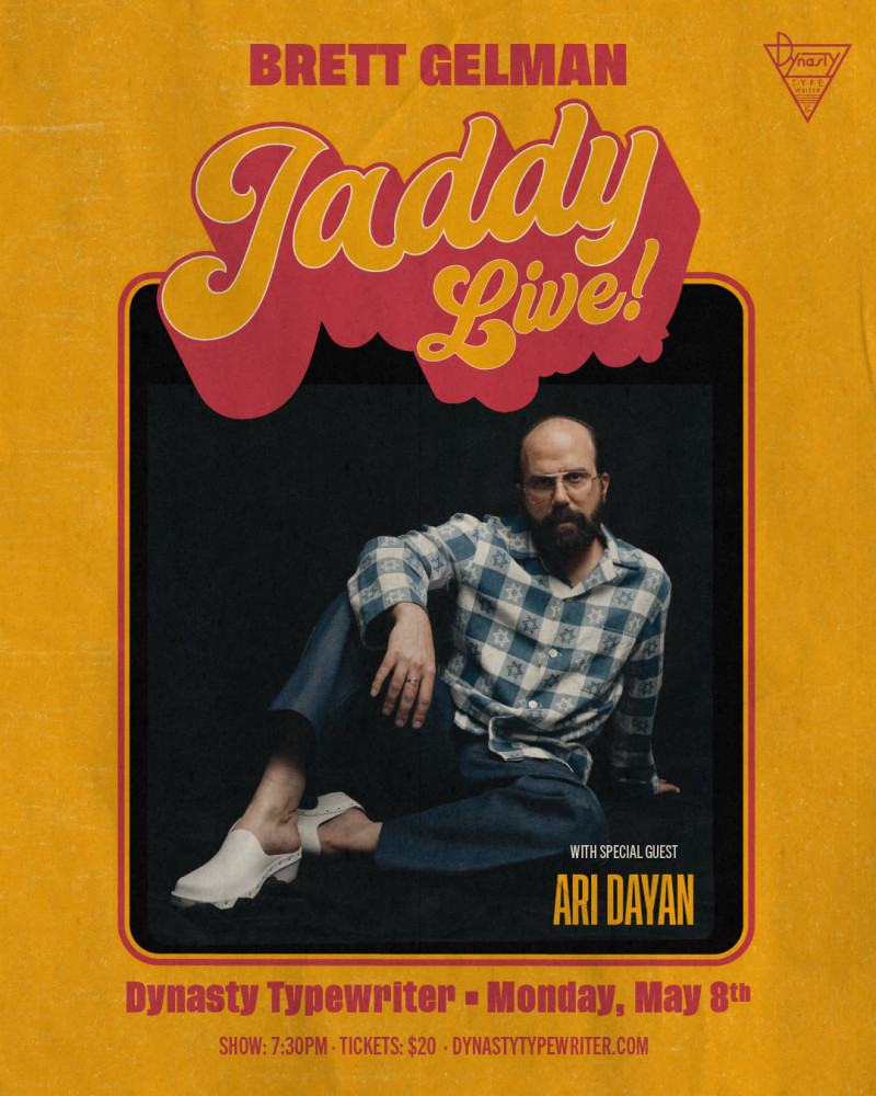Jaddy Live w/ Brett GELMAN in Los Angeles at Dynasty Typewriter