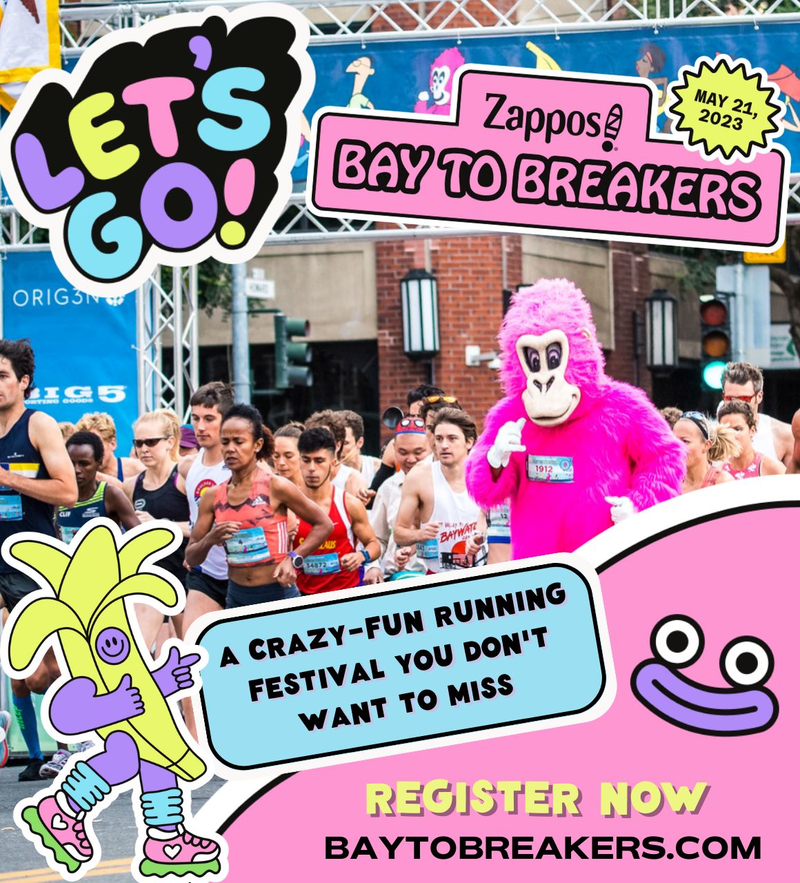 Bay to Breakers 2023 in San Francisco at San Francisco