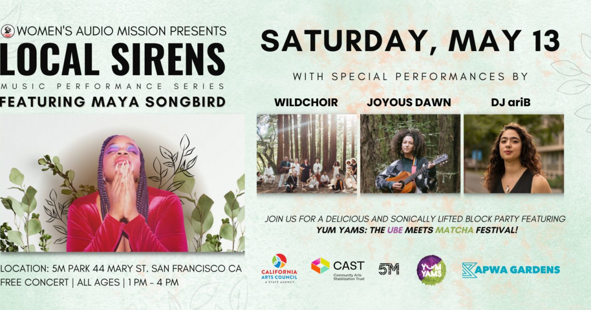 Local Sirens concert featuring Maya Songbird, Wildchoir,