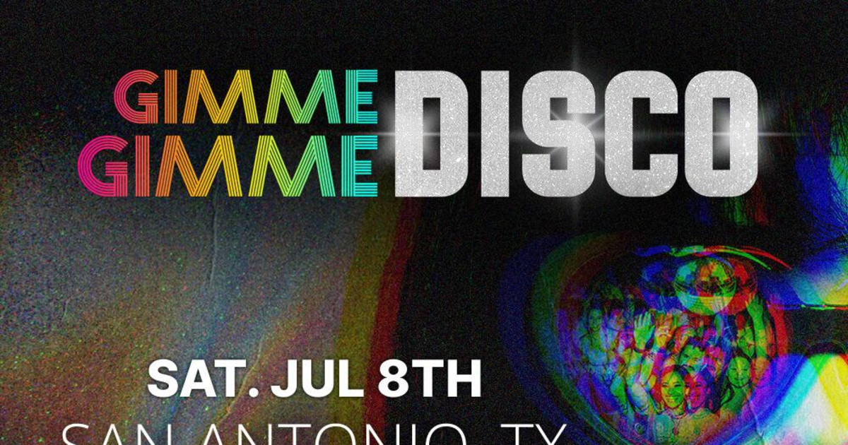 Gimme Gimme Disco in San Antonio at The Rock Box