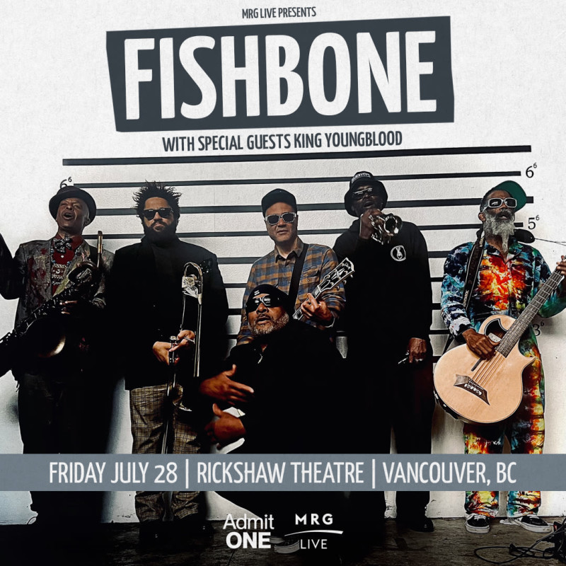 Fishbone in Vancouver at Rickshaw Theatre
