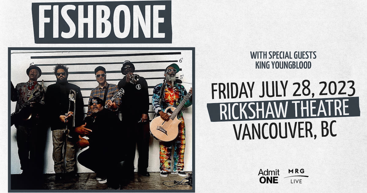 Fishbone in Vancouver at Rickshaw Theatre