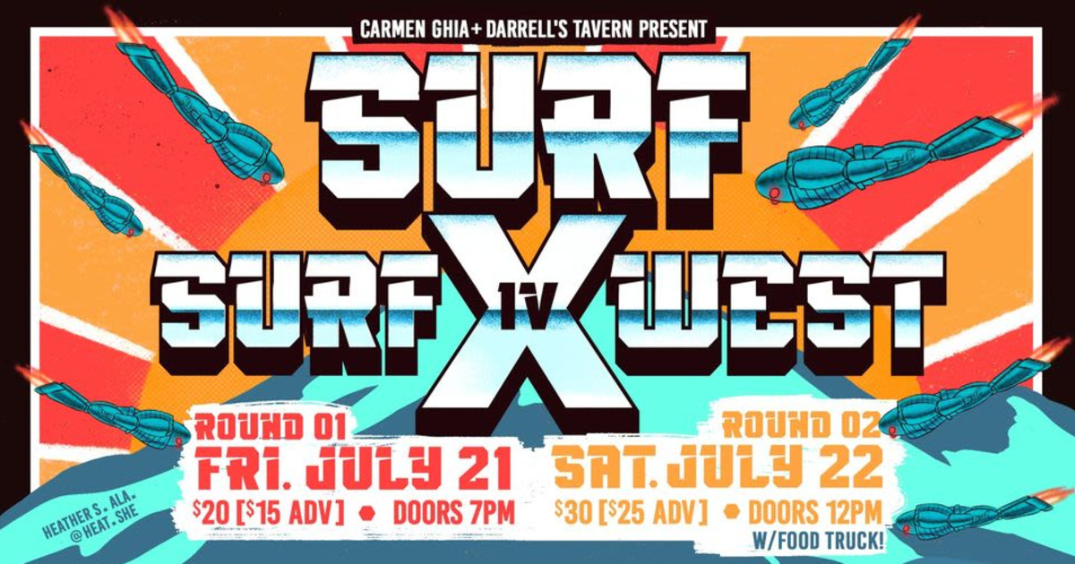 Surf X Surfwest Iv in Seattle at Darrell's Tavern