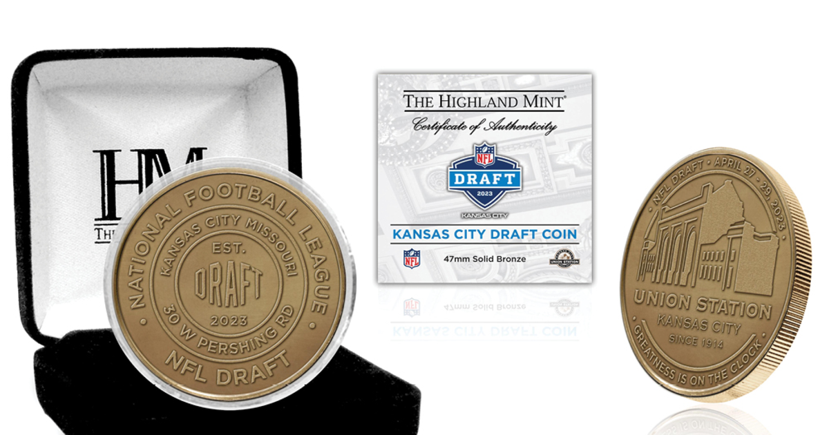 2023 NFL Draft at Union Station Kansas City - Antique Bronze