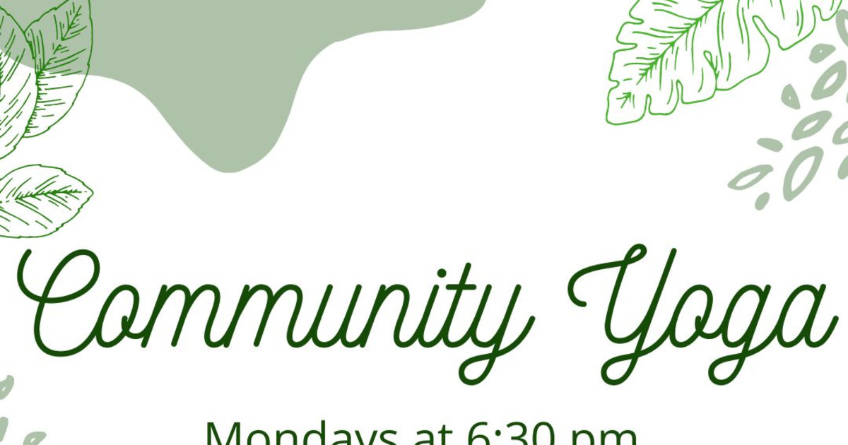 Community Yoga in Garfield Park in Indianapolis at Garfield Park