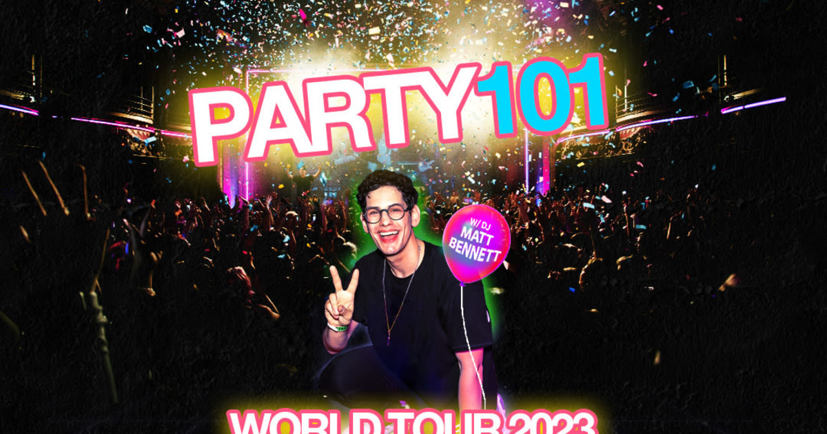 Party101 with FJ Matt Bennett in NYC at Dream Live at American