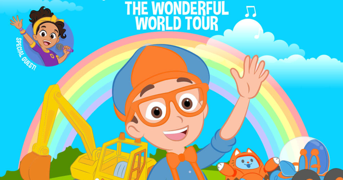 Blippi in Santa Rosa at Luther Burbank Center for the Arts