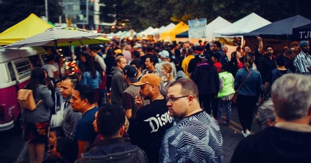 Summer Solstice Night Market in Seattle at South Lake Union