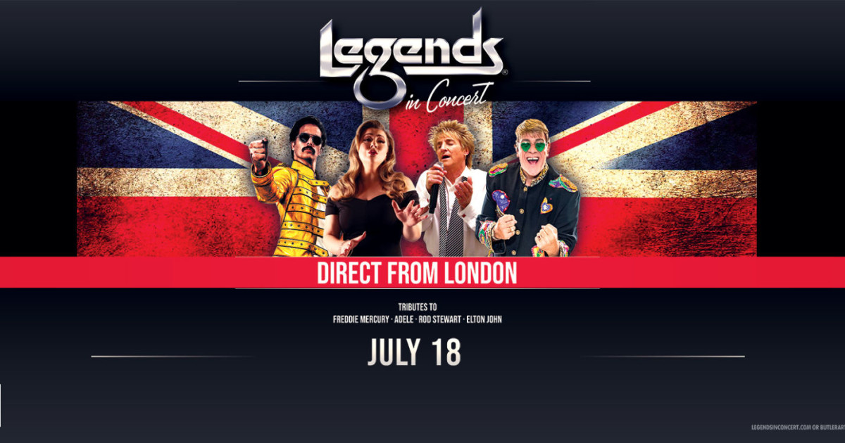 Legends in Concert: Direct from London in Indianapolis at Butler