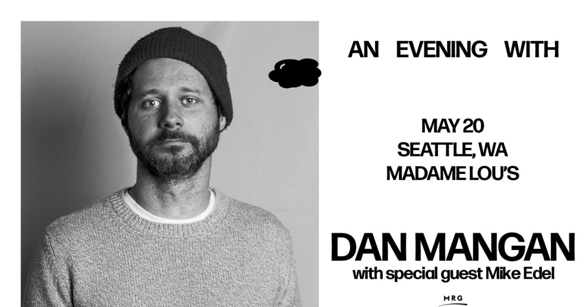 Dan Mangan, Mike Edel in Seattle at Madame Lou's
