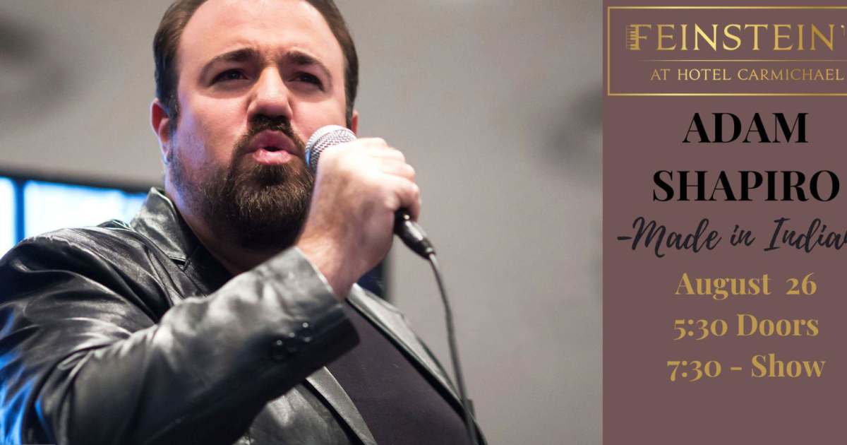 Adam B. Shapiro - Made In Indiana in Carmel at Feinstein's at Hotel