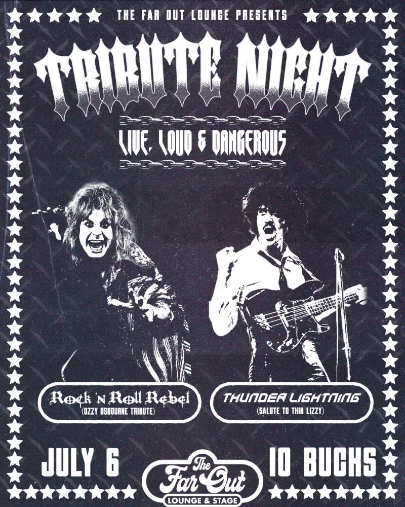 Rock 'n Roll Rebel (Ozzy Tribute) w/ Thunder Lightning (Salute to