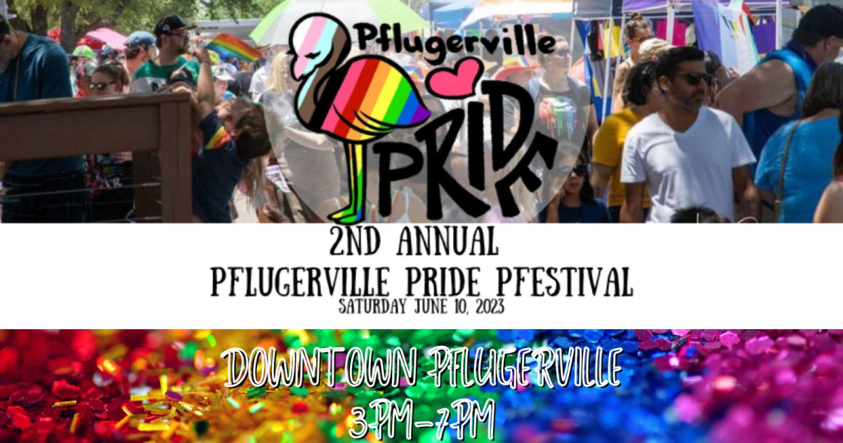 Pflugerville Pride Pfestival in Pflugerville at Downtown