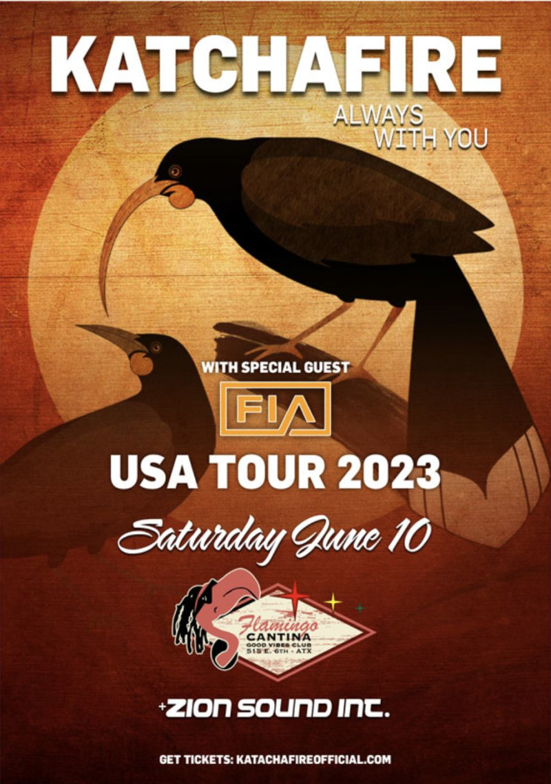 Katchafire – Always With You – US Tour in Austin at Flamingo