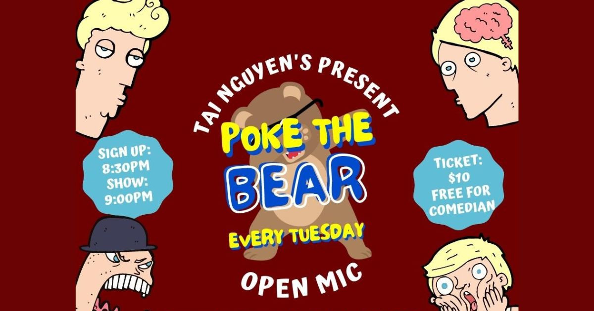 Poke the Bear Roast in Austin at Rozco’s Comedy Club