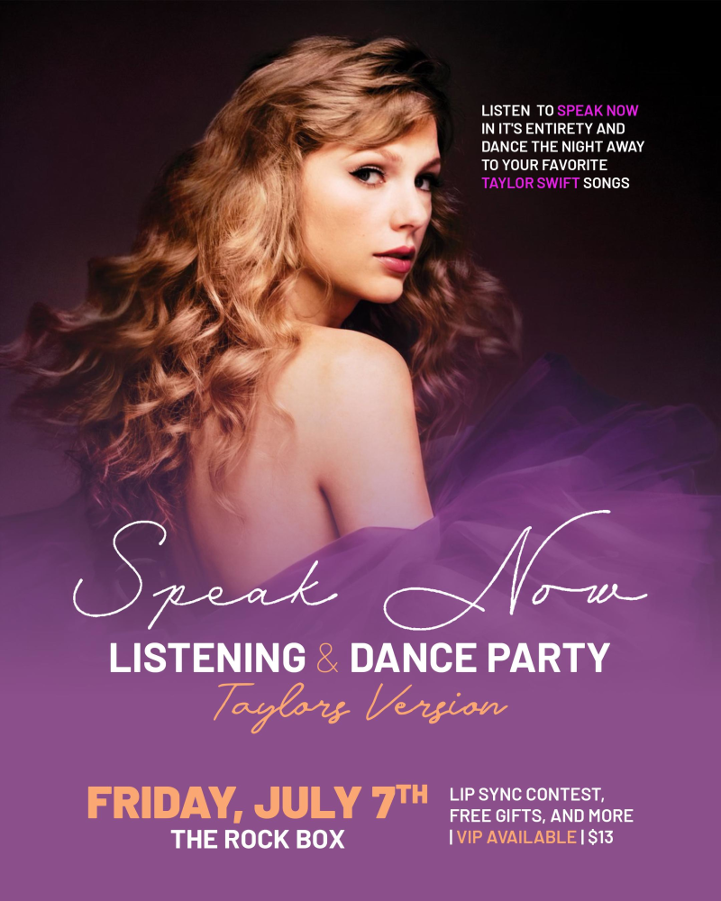 Speak Now: A Taylor Swift Listening & Dance Party in San Antonio at