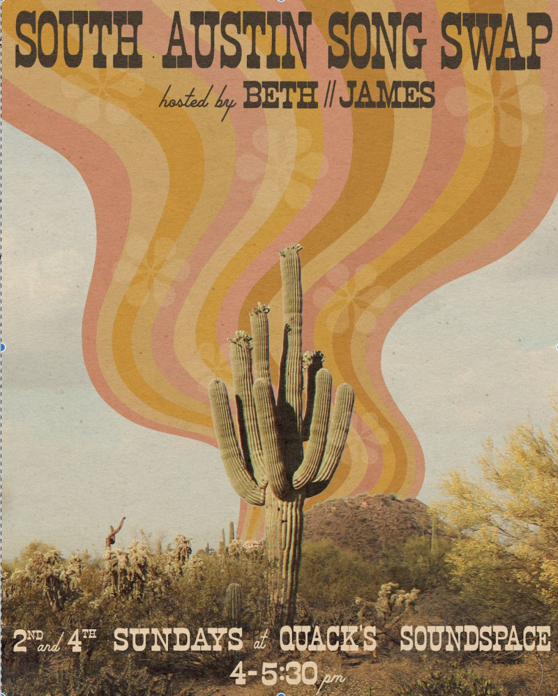 South Austin Song Swap in austin at Soundspace at Captain Quack's