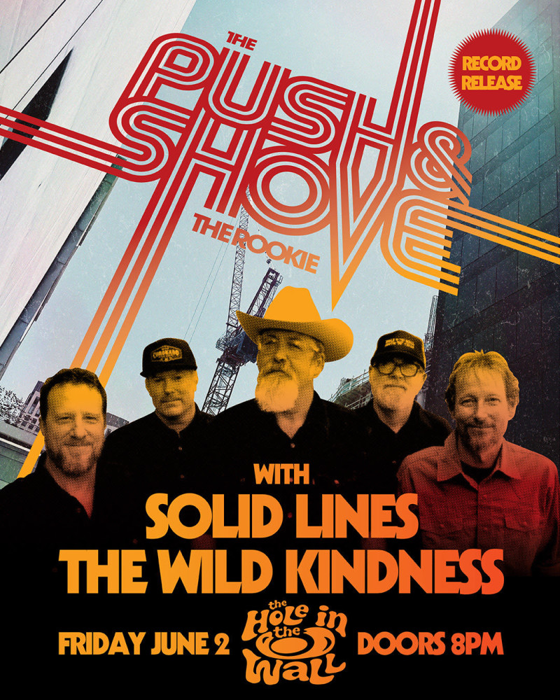 The Push & Shove Album Release Party w/ Solid Lines and The Wild
