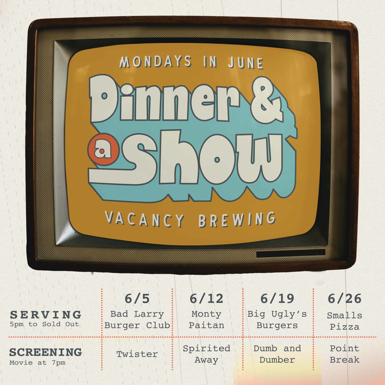 Dinner & A Show: Big Ugly's Burgers Pop-Up And Dumb and Dumber