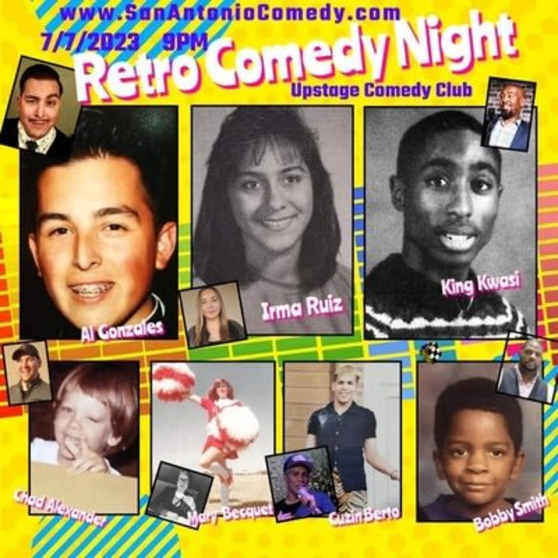 Retro Comedy Show in San Antonio at Upstage Comedy Lounge