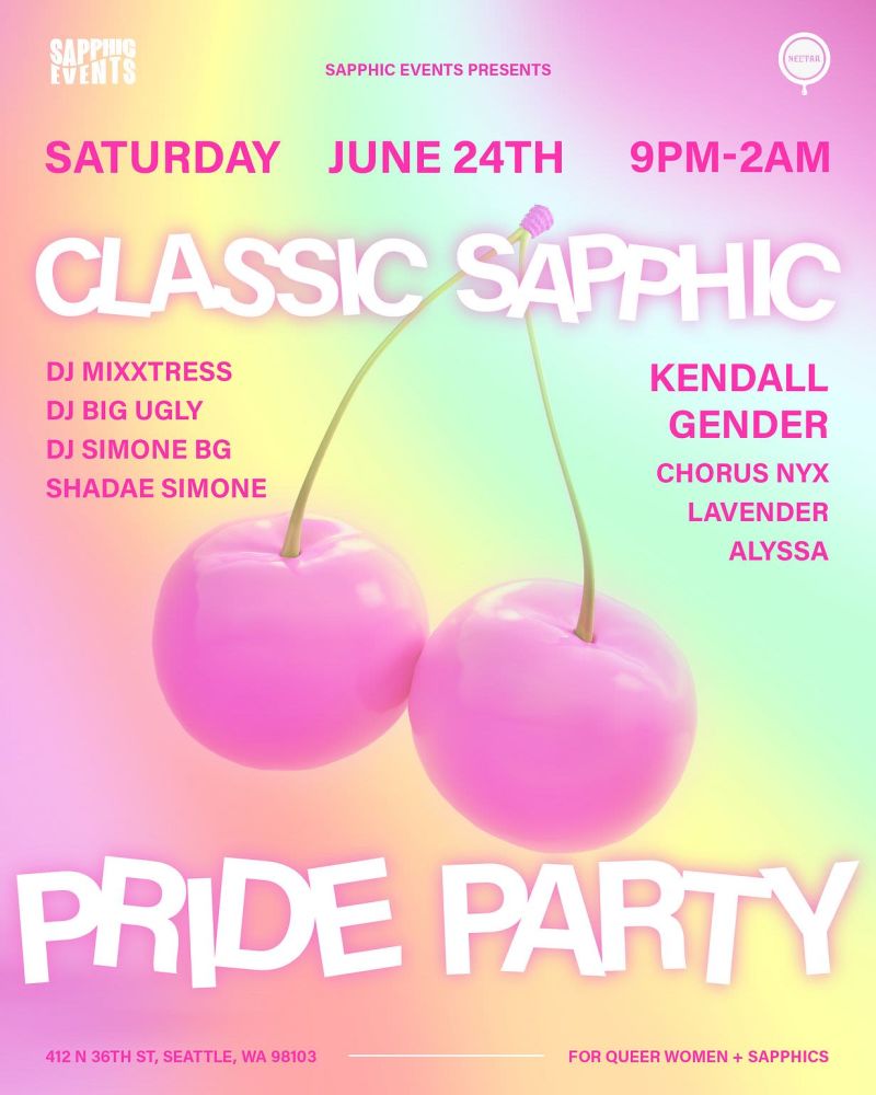 Classic Sapphic Pride Party in Seattle at Nectar Lounge