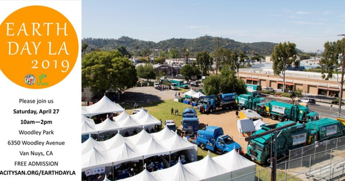 LASAN's Earth Day LA 2019 in Woodley Park in Los Angeles at Woodley