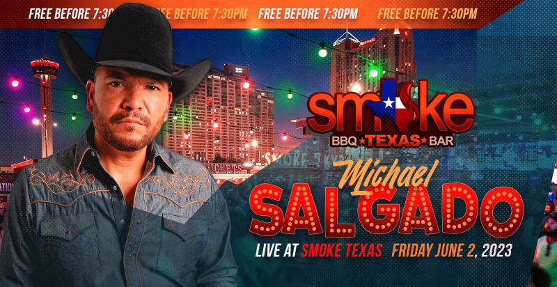 Michael Salgado LIVE in San Antonio at Smoke Texas Downtown