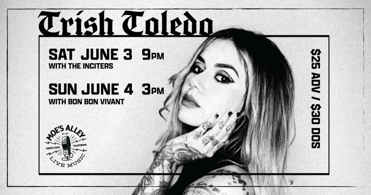 Trish Toledo w/ Bon Bon Vivant - Sunday Matinee Show Added! in