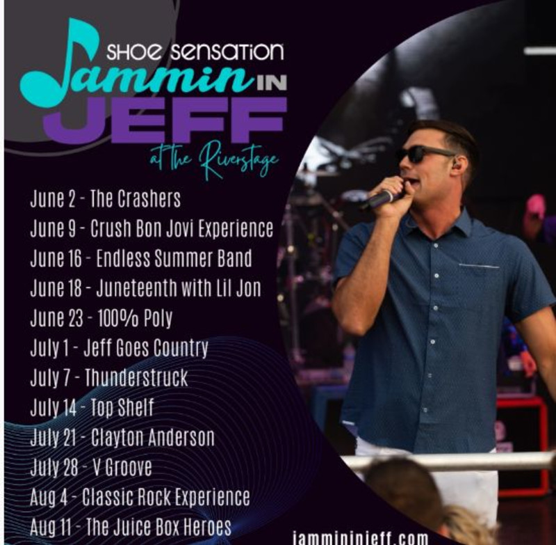 Jammin' in Jeff in Jeffersonville at The Jeffersonville River