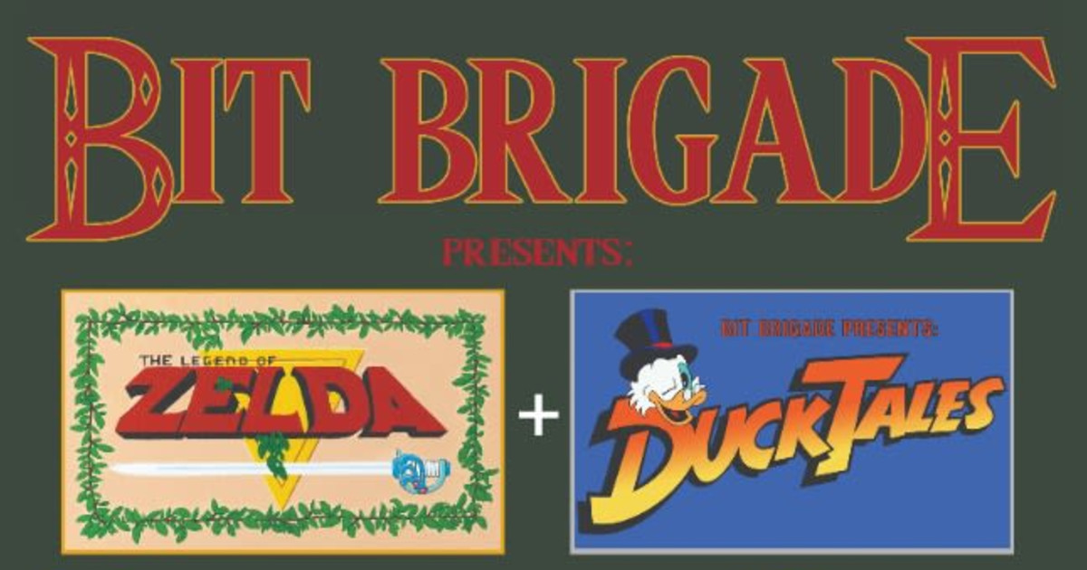 Bit Brigade performs "The Legend of Zelda" + "DuckTales" LIVE in