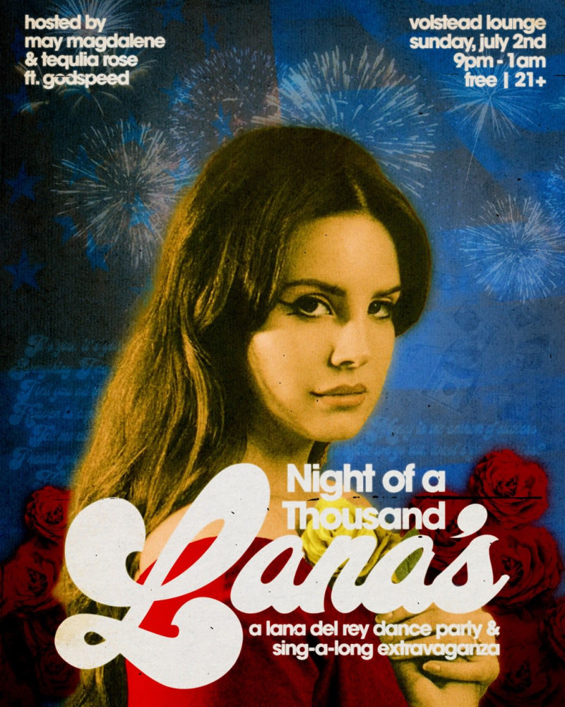 Night of A Thousand Lana's - a Lana Del Rey Dance Party