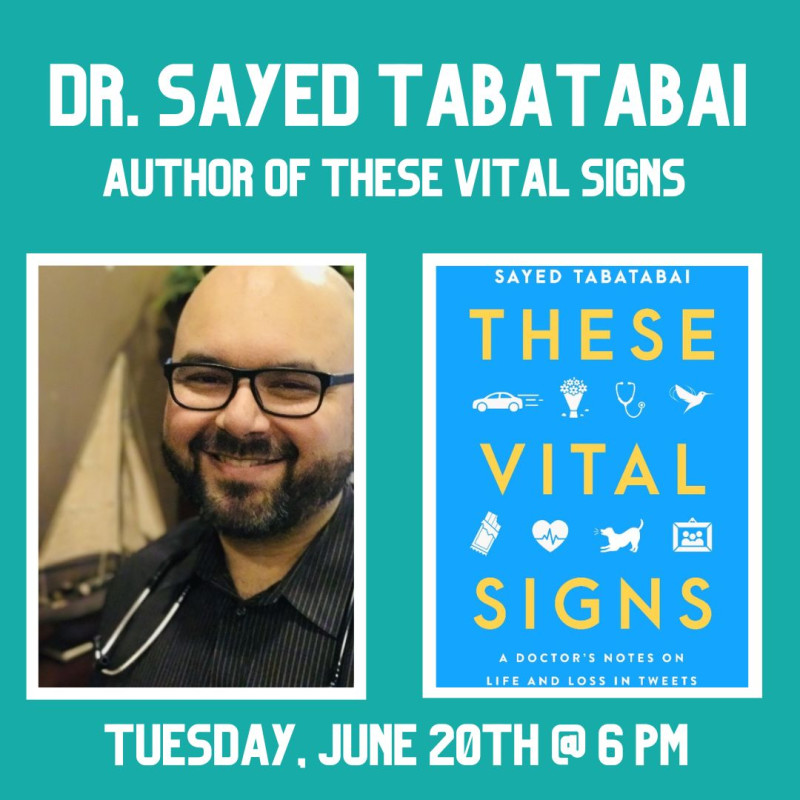 Dr. Sayed Tabatabai Author of These Vital Signs in San Antonio at