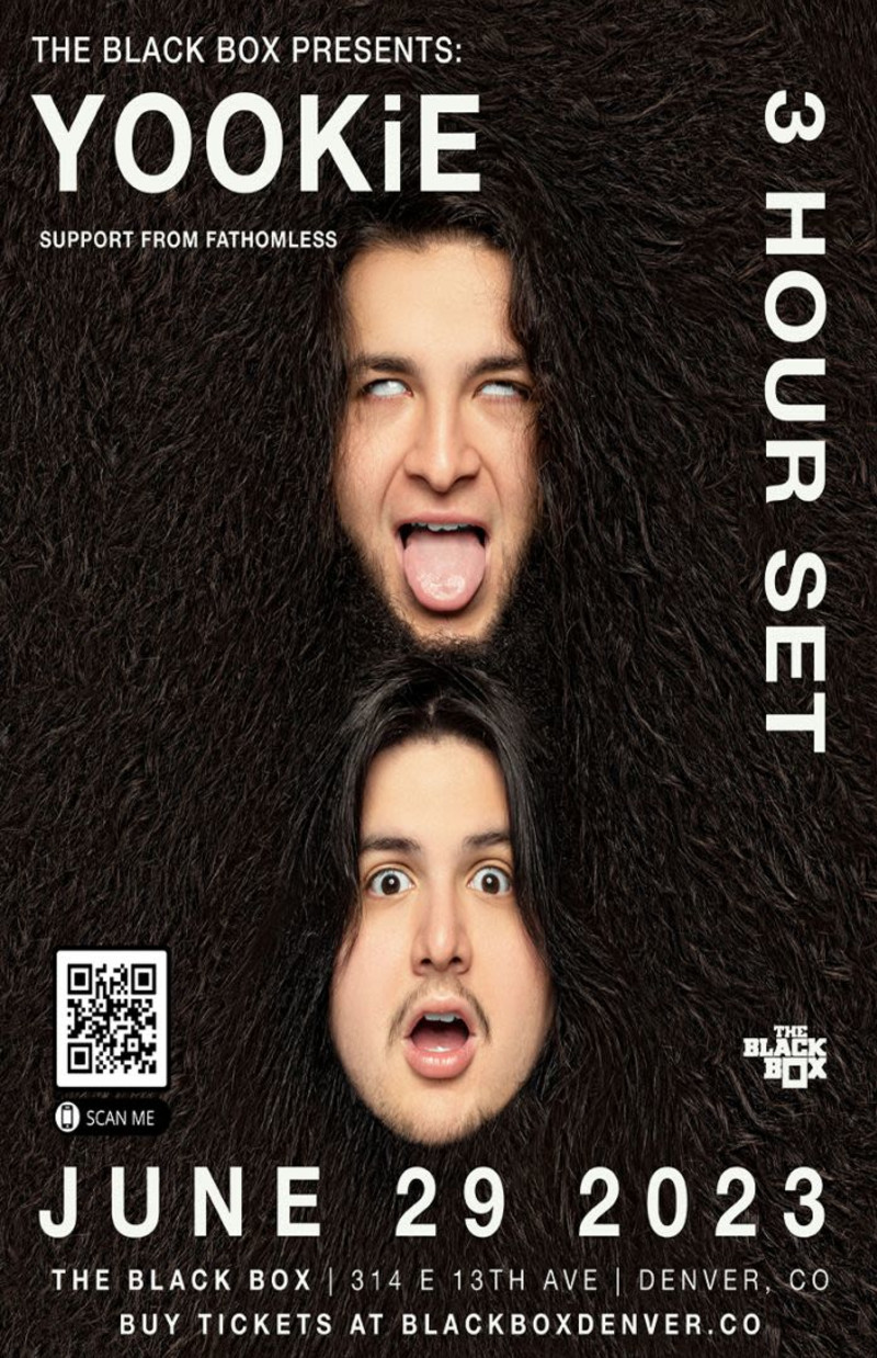 YOOKiE (3 Hour Set) w/ Fathomless in Denver at The Black Box