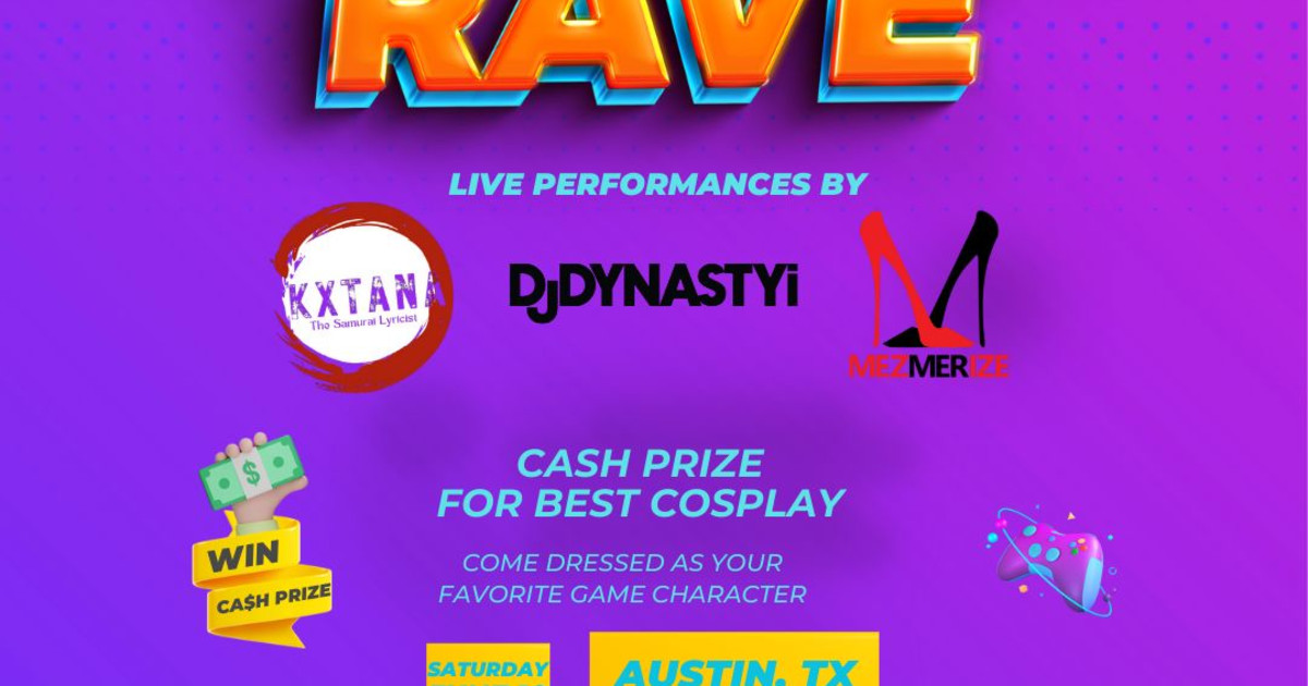 Empire Presents: Gamer Rave at Empire on 6/10 in Austin at Empire
