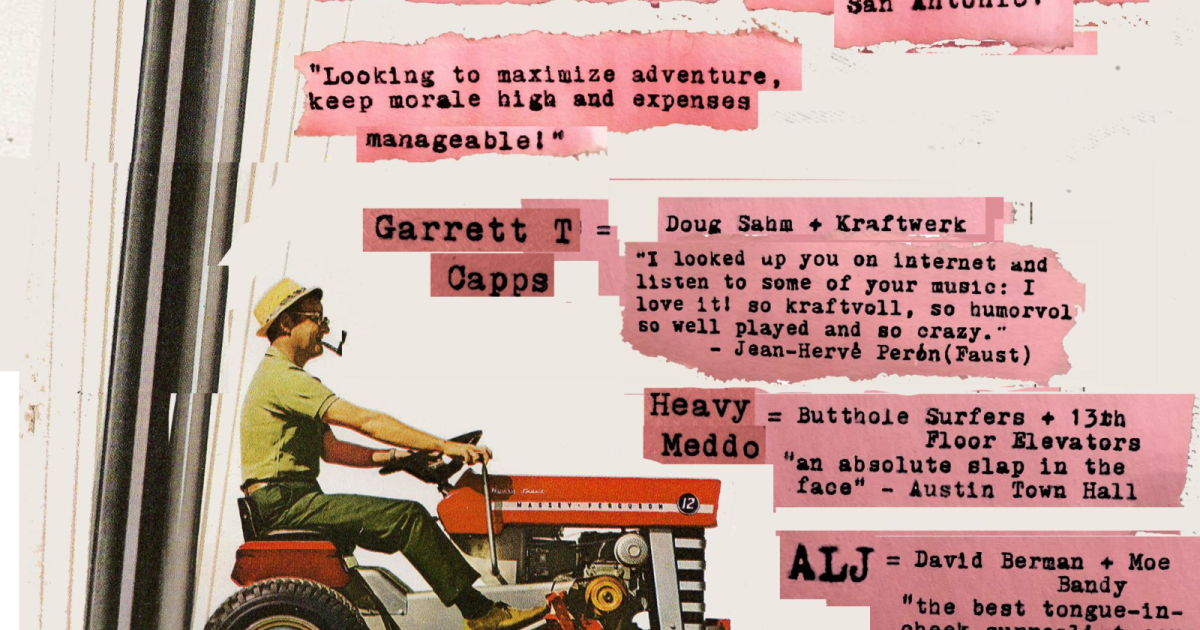 Garrett T. Capps + Heavy Meddo + Austin Leonard Jones in Bolinas at